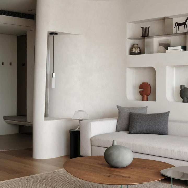 Basalt Triple Pendant in Stainless Steel | Designer LED Lighting ...