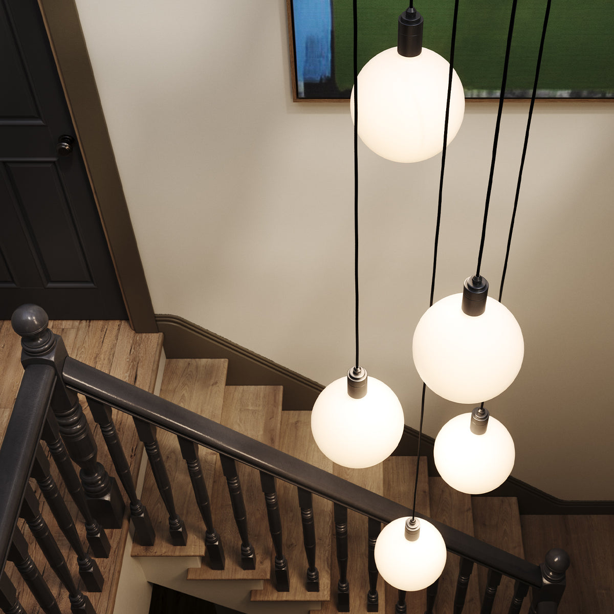 Five Pendant in Brass + Sphere V | Ceiling Lights | Lighting Fixtures ...