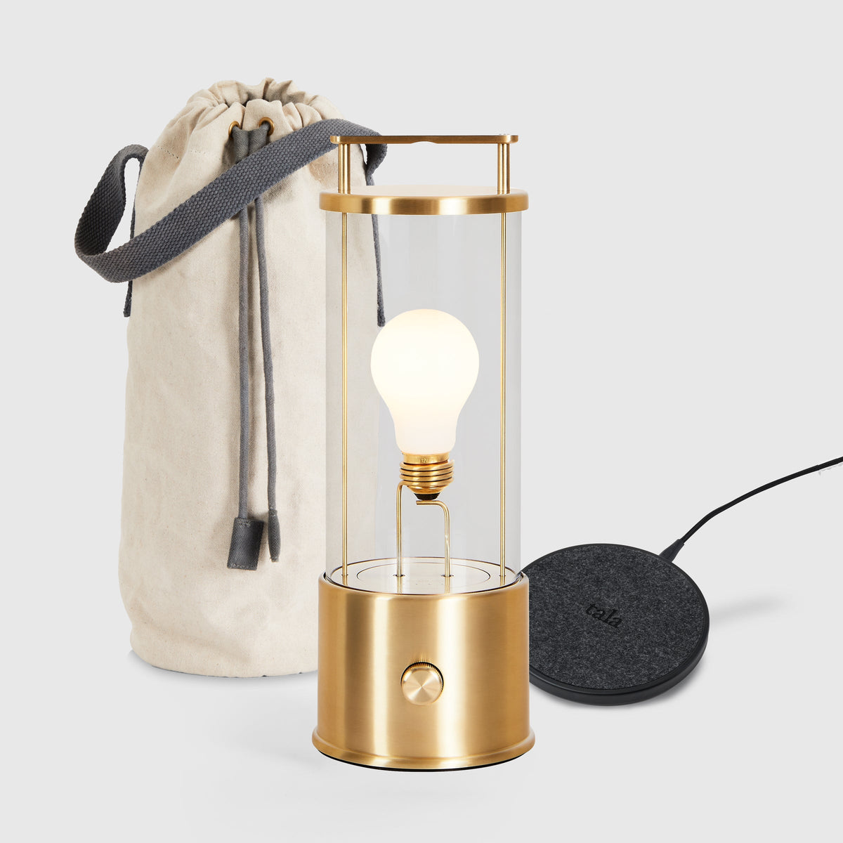 The Muse Portable Lamp in Solid Brass Bundle | Portable Lamp, Wireless ...