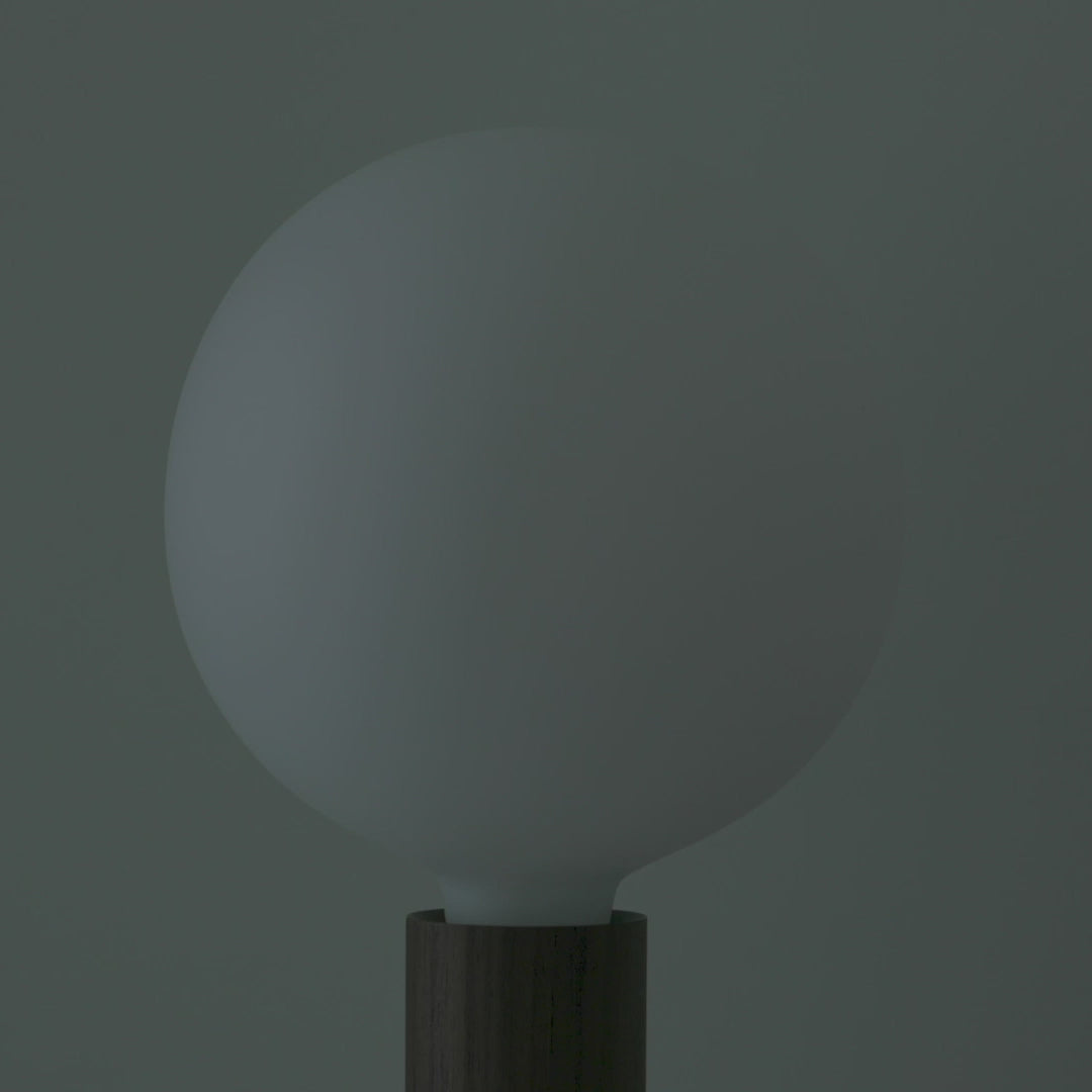 Sphere IV Pendant Light in Walnut | Designer LED Pendant Lighting ...